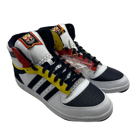 adidas | Shoes | Adidas Top Ten Originals S2424 Blue White Red Yellow ...